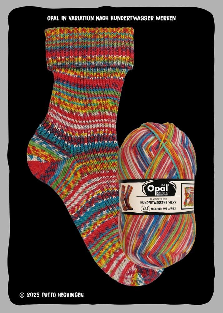 Opal nach Hundertwasser Edition 4-ply - Buy Today